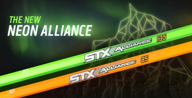 STX Neon Alliance Shafts – Lacrosse Playground
