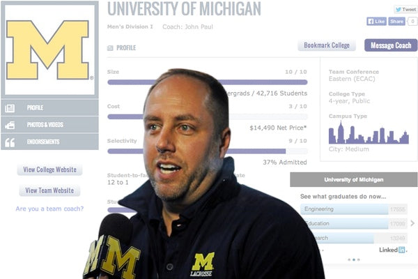 Inside Recruiting with Michigan Coach John Paul – Lacrosse Playground