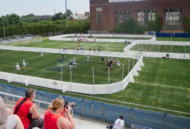 Game Photos: Outdoor Box Lacrosse at Yale – Lacrosse Playground