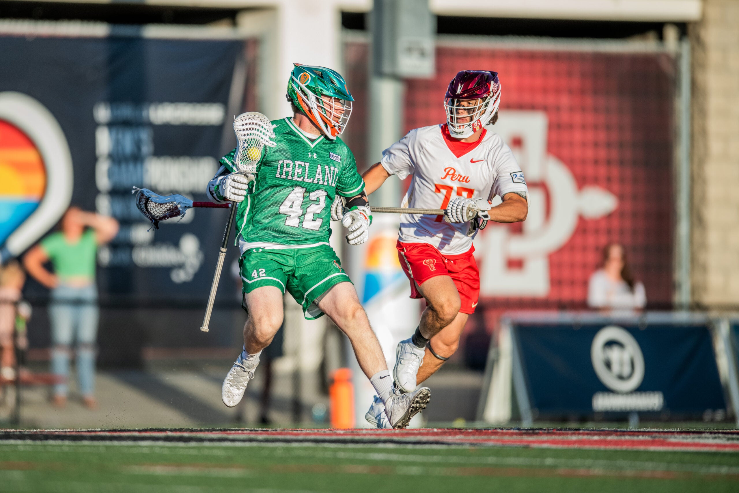 Photo Gallery: Ireland vs. Peru – Lacrosse Playground