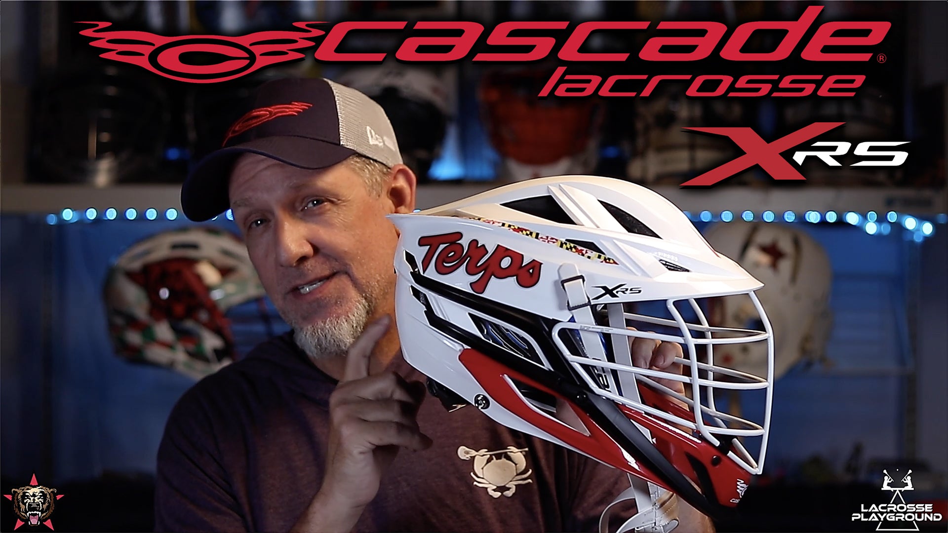 Gear Review: Cascade XRS Helmet – Lacrosse Playground