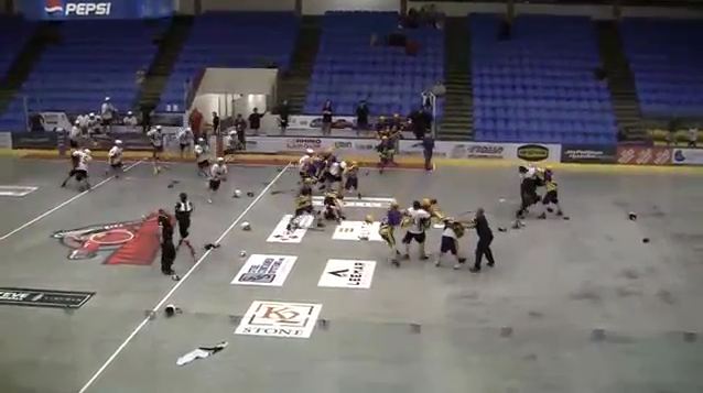 Canadian Lacrosse Fight The Best Bench Clearing Brawl Of All Time ...